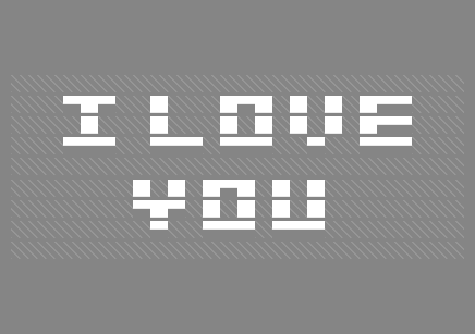 Edit I Love You - VALORANT ASCII Art Designer | ValASCII